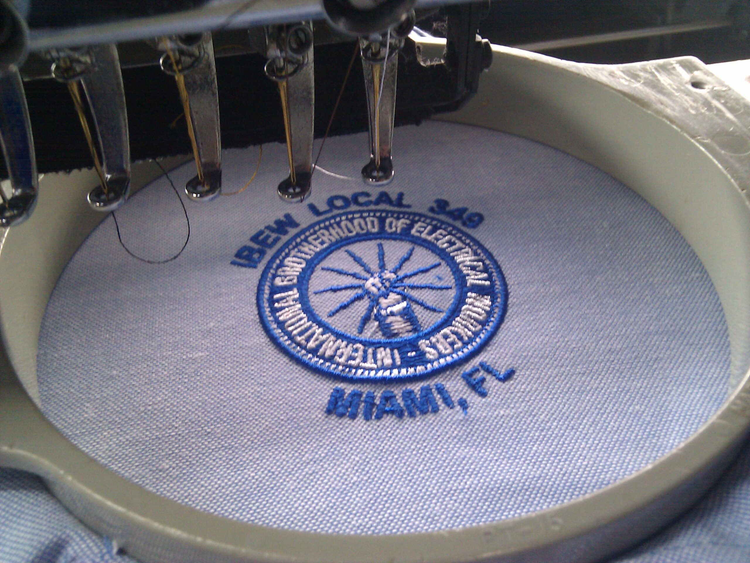 Embroidery | Peacock Branding Specialists